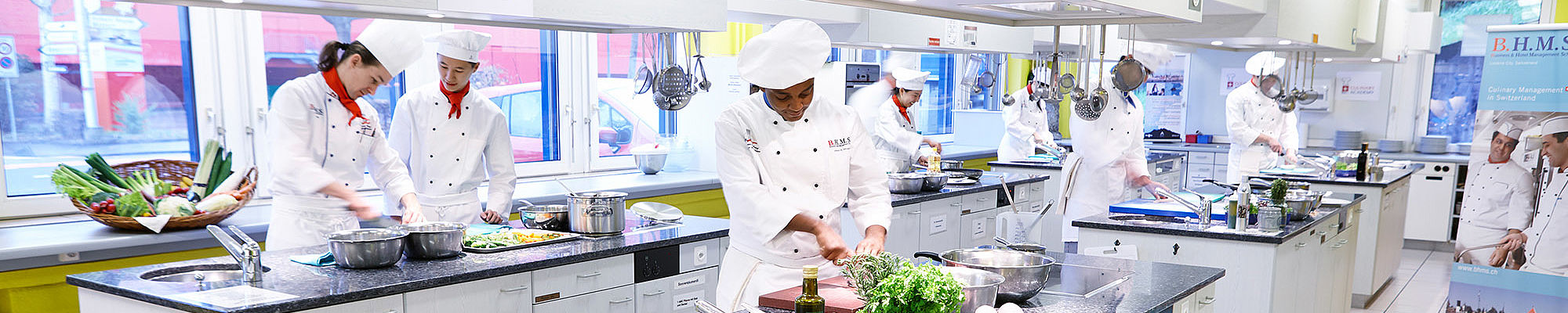 เรียน B.H.M.S. Culinary Arts Program (ศิลปะการทำอาหาร) SWITZERLAND
